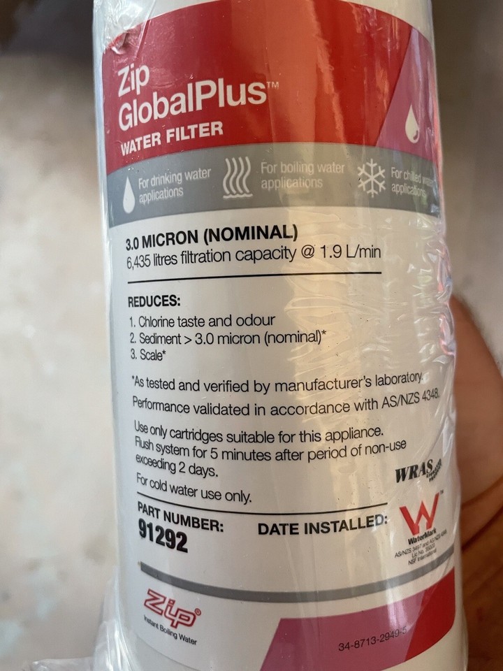 zip global plus water filters 91292 | eBay