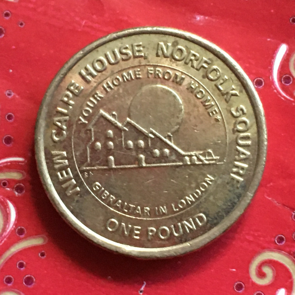 NEW CALPE HOUSE 2018 OLD £1 COIN GOOD CIRCULATED CONDITION | eBay.de