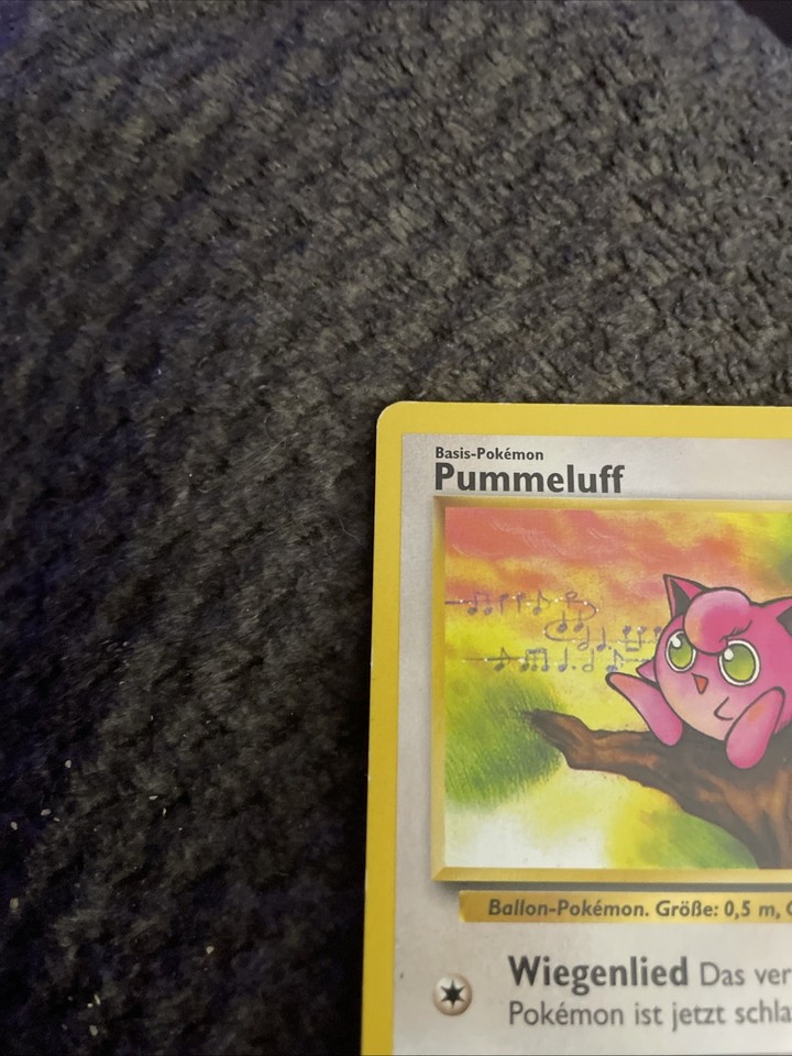 Jigglypuff #77/130 (Pummeluff) Common Base Set 2 2000 German | eBay