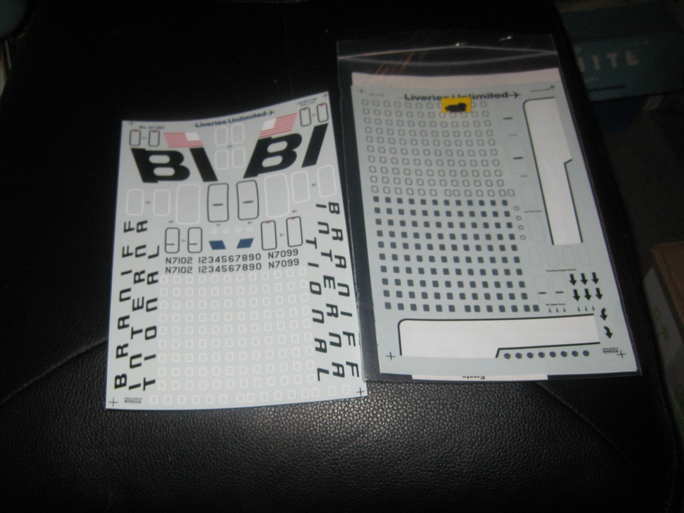 Boeing 707-327C Decals by Liveries Unlimited in 1/72 Scale | eBay
