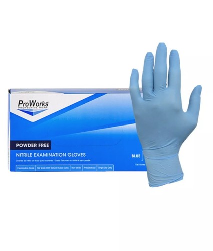 ProWorks Nitrile Exam Gloves (gln135fx) 75289145148| eBay