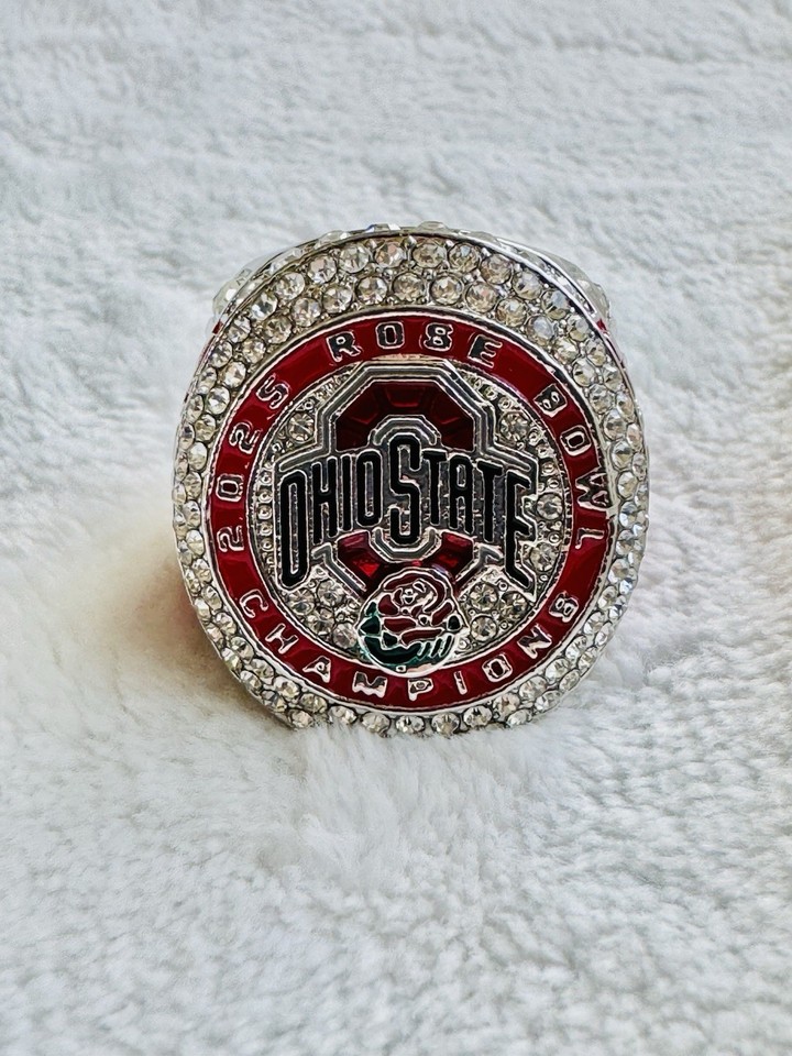 Ohio State Buckeyes 2024 Rose Bowl Ring With Box US Made, Ships Today ...