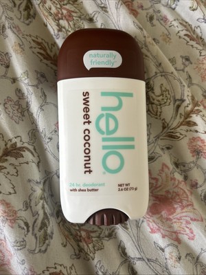 Single hello Sweet Coconut Deodorant With Shea Butter for Women + Men ...