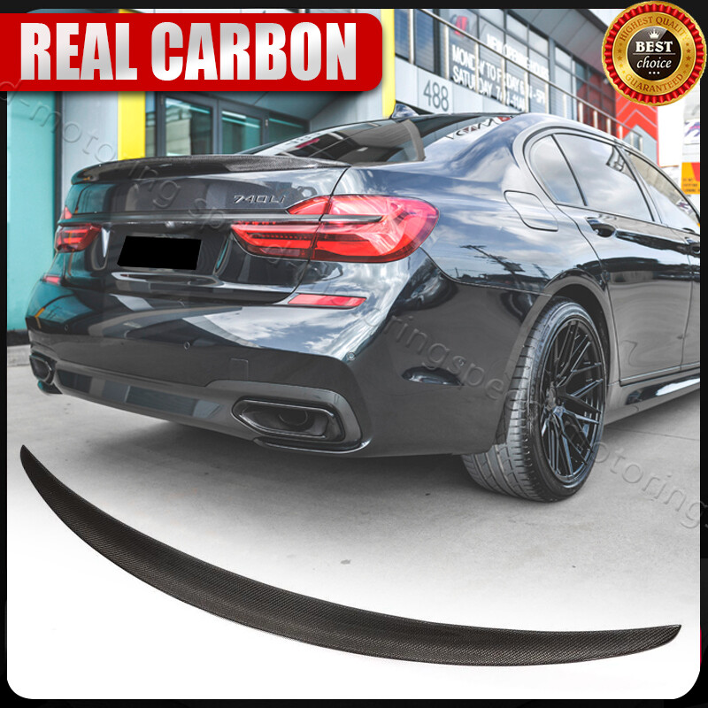 For 2016-23 BMW 7 Series G11 G12 740i 750i Rear Trunk Spoiler Wing REAL ...