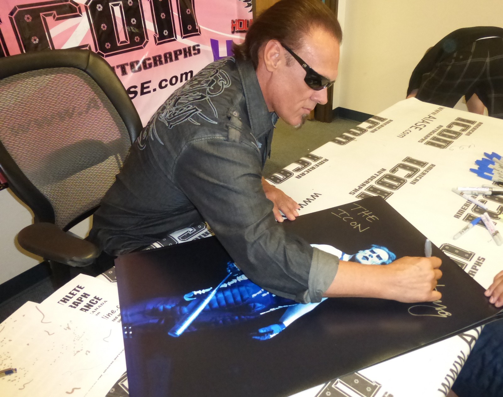 Sting Signed WWE 20x30 Photo PSA/DNA COA Picture The Icon Autograph WCW ...