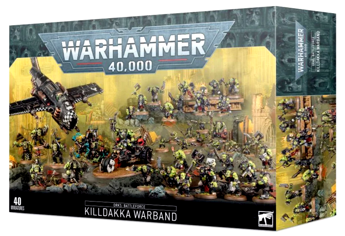 Orks Killdakka Warband Battleforce Warhammer 40K Wartrike Boyz Shokk ...