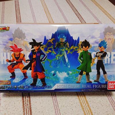 Bandai HG Movie Dragon Ball Super Goku! Vegeta! Fusion set of 8 figures ...