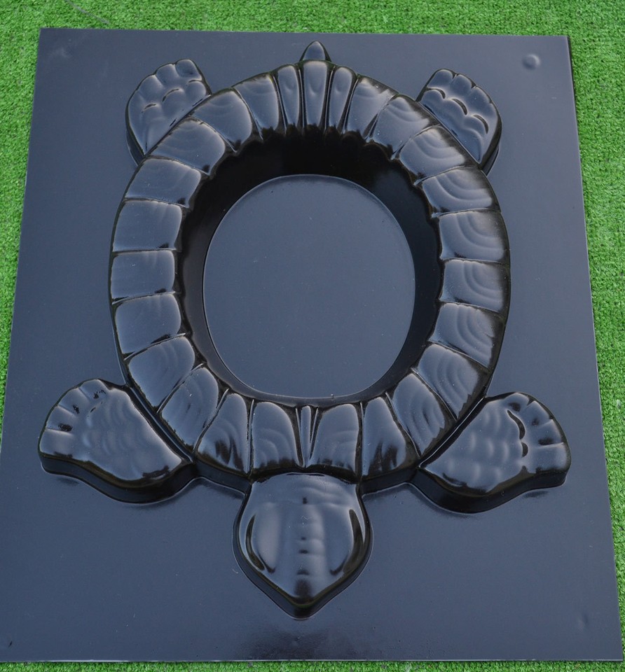 Concrete Mold Turtle Flower Tortoise Mold Decorative Garden Decor ...