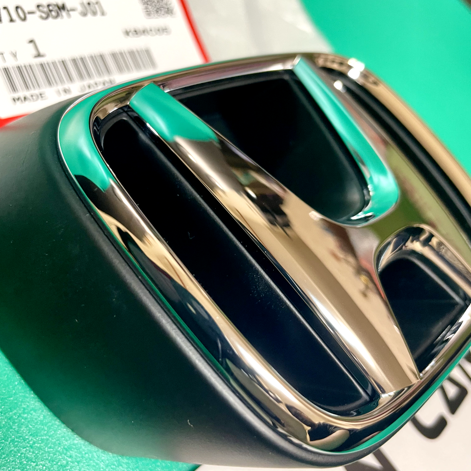 Honda Genuine Front Grill Black H Emblem Badge Acura 05-06 RSX 75710 ...