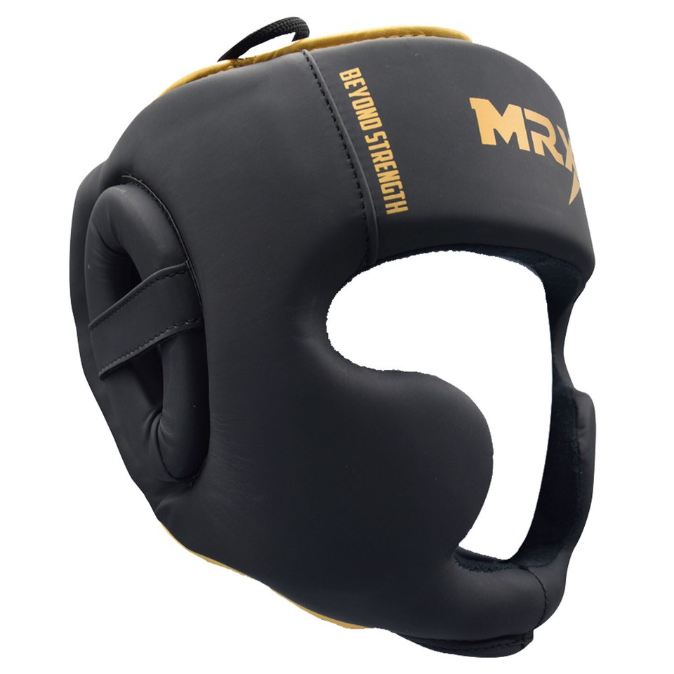 Boxing Head Guard MMA Kickboxing Training Protective Head Gear Martial ...