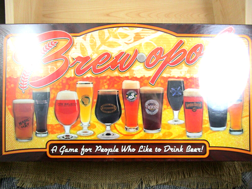 BREW-OPOLY Monopoly Beer Game Brewopoly - FACTORY SEALED NEW ADULT | eBay