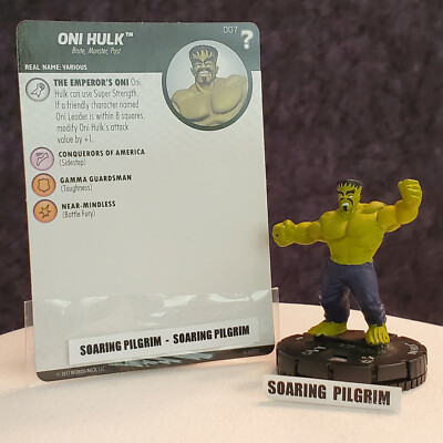 ONI HULK - 007 - Common - Marvel's What If? Heroclix #7 | eBay