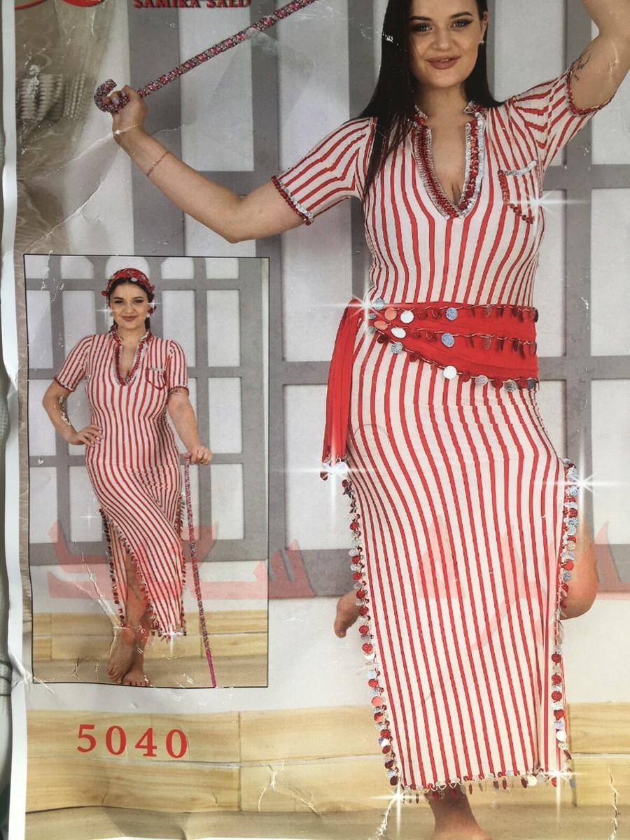 Red Egyptian Style Dress