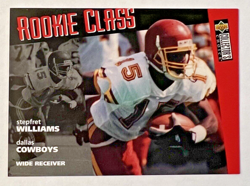 1996 Upper Deck Collector's Choice Rookie Class #31 Stepfret Williams ...