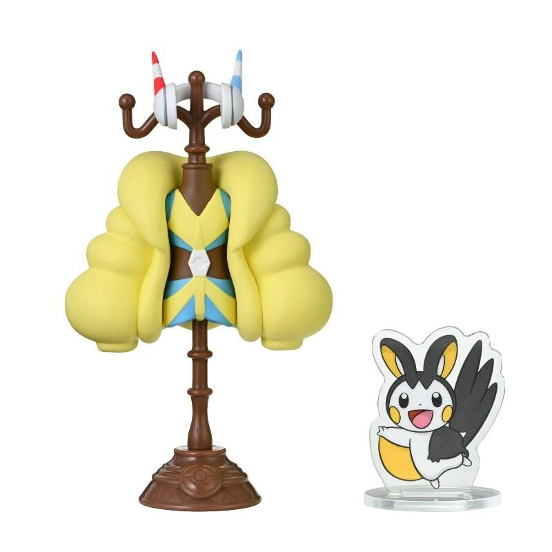 Pokemon Trainers Costume figure / Elesa & Emolga / Pokémon Center Japan ...