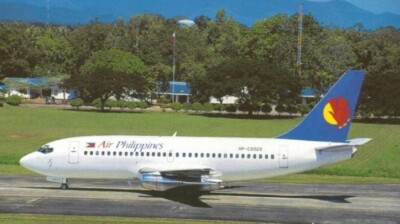 Air Philippines Boeing 737-200 RP-C2023 @ Puerto Princesa 2000 ...