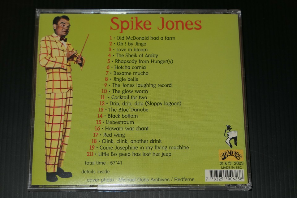 CD SPIKE JONES / LE PIRE / 2003 | eBay