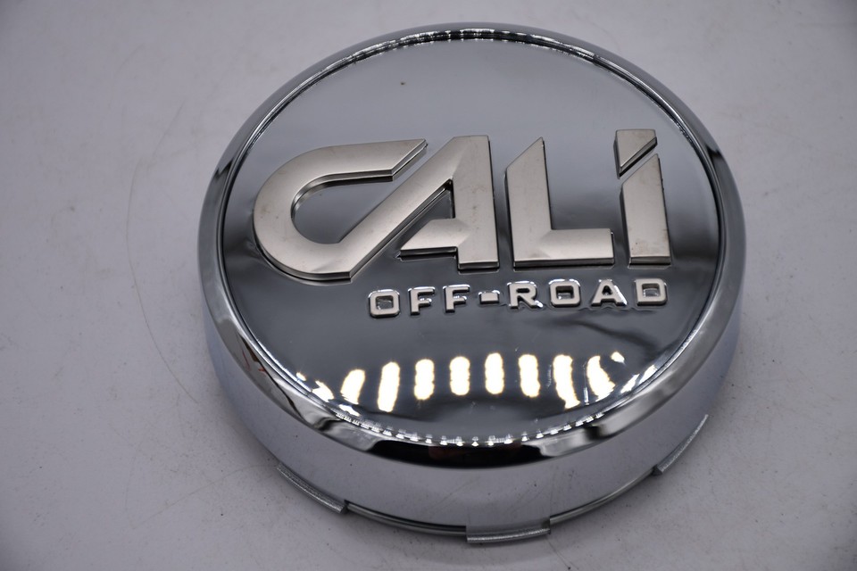Cali Offroad Chrome Wheel Center Cap Hub Cap C109113C02 4" Snap in 6 ...