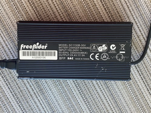 FREERIDER Powered Mobility Scooter Battery Charger Cords Model SC1150B ...