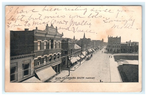 1910 Paris KY, Kentucky Main St Looking South Postcard | eBay