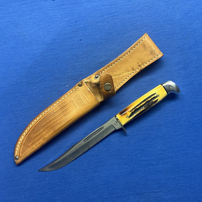 ORIGINAL CASE XX 1965-1969 STAG 516-5 KNIFE w/ SHEATH MINT | eBay