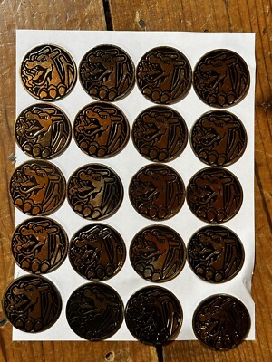 20 x Pokémon TCG Charizard Coin (Large) Zard Pokemon Trading Card Games ...