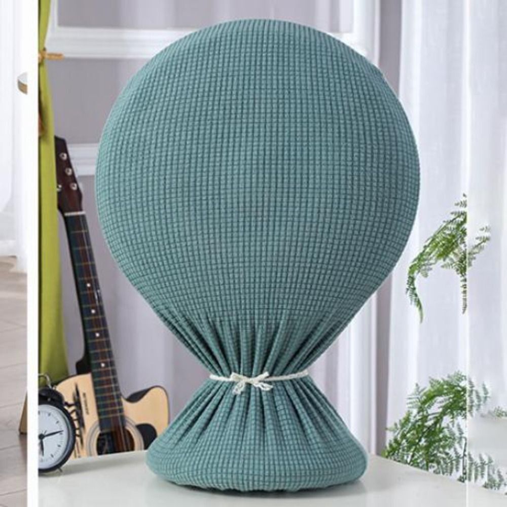 Reusable Stand Fan Cover Half Wrapped Dust Cloth Desktop Electric Fan ...