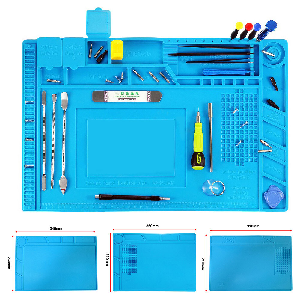 Thermal Insulation Silicone Mat Computer Phone Repair Platform Anti ...