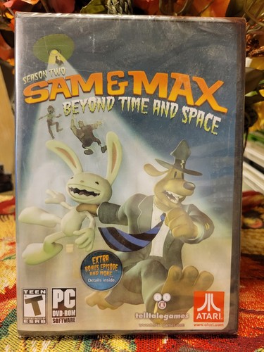 Sam & Max Beyond Time and Space (PC DVD ROM, 2010) ATARI, NEW, Sealed ...