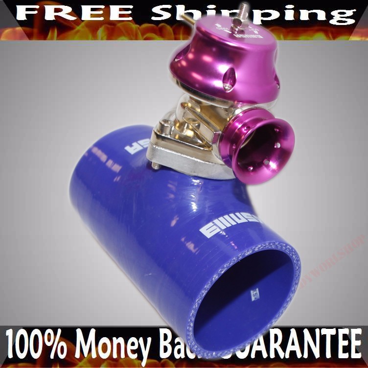2.5" BLUE Silicone Type S Adapter+Type RS BOV+SS T-Bolt Clamp COMBO | eBay