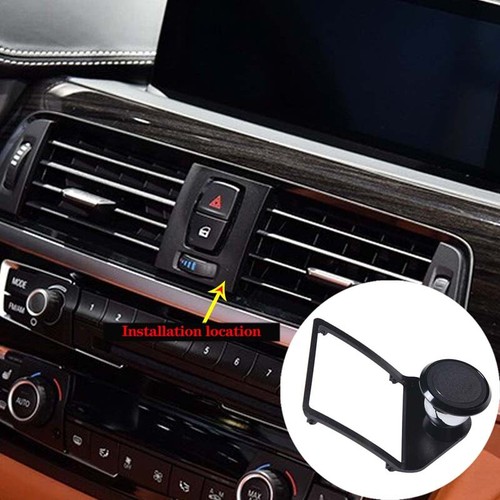 360 Degree Rotary Cell Phone Holder Aluminum For BMW 1 2 3 4 Series F30 ...