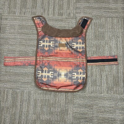 Pendleton Dog Coat Vest Size Medium Beagle Aztec Pattern Brown Quilted ...