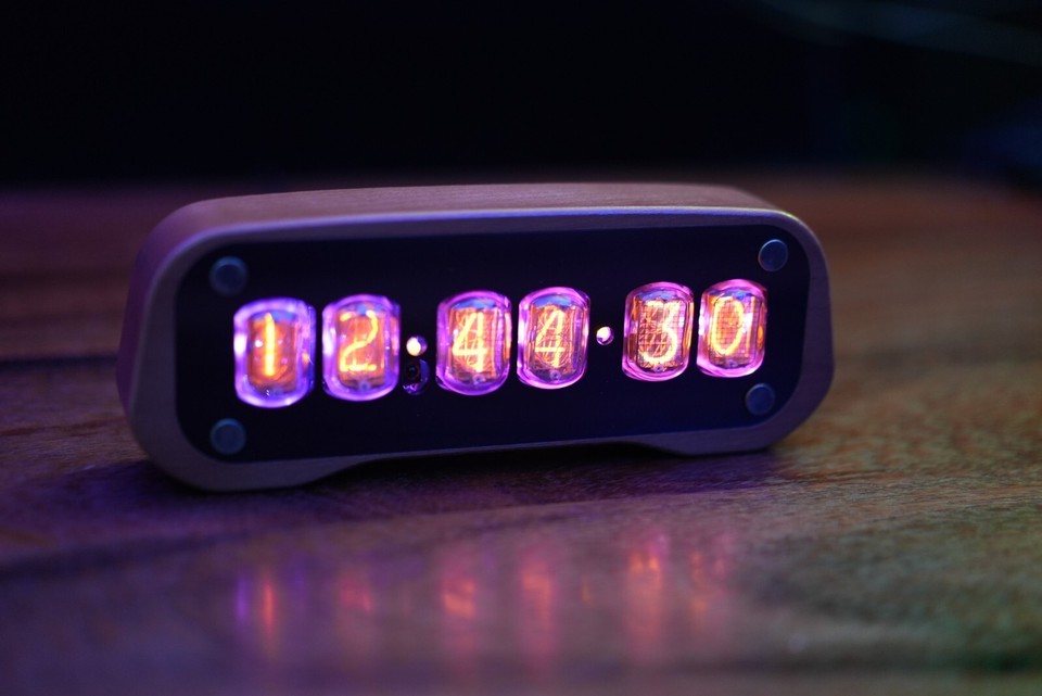 Nixie tube clock with IN-12 and case tubes || Remote Motion Sensor ...