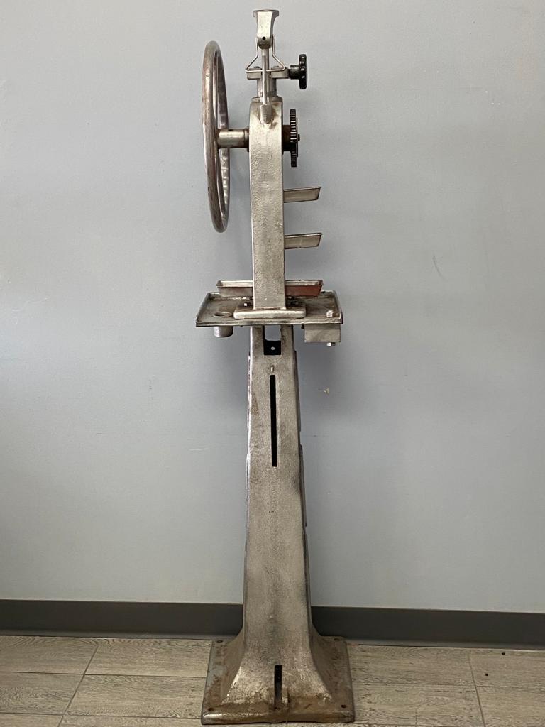 Vintage Auto-Soler Heel Wheel Shoe Repair Nailer Press Machine Hand ...