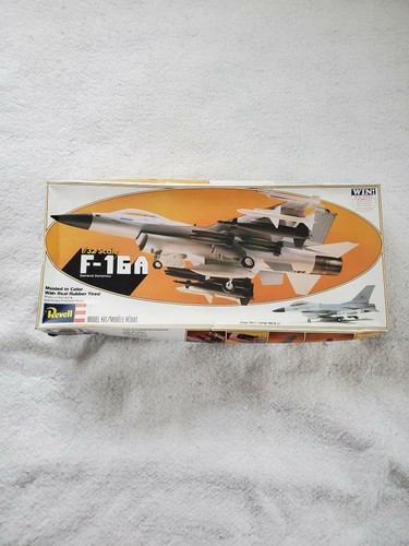 Vntage 1979 Revell F-16A General Dynamics Fighter Jet Model Kit, 1/32 ...