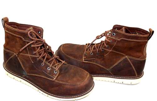 Keen SAN JOSE Mid Men's 13 EE LEATHER waterproof SOFT TOE Work Boot ...