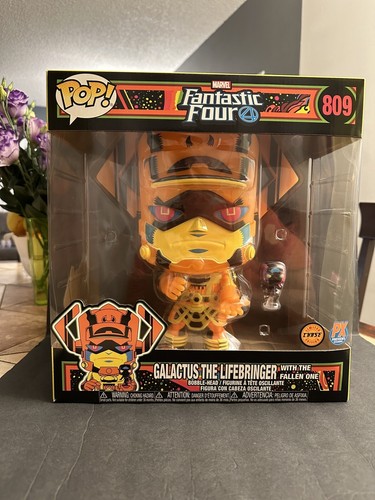 New Funko Pop! #809 GALACTUS w/Fallen One PX CHASE Jumbo Blacklight ...