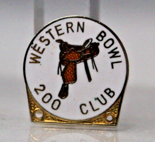 Costume Western Bowl 200 CLUB Pin Brooch Fashion 3313 | eBay