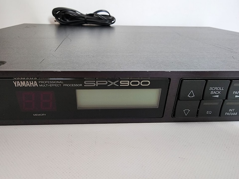YAMAHA SPX900 Professional Multi-Effects Sound Processor working | eBay