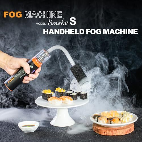 Smoke S Fog Machine, 30W Portable Hand-held Smoke Machine with Remote ...