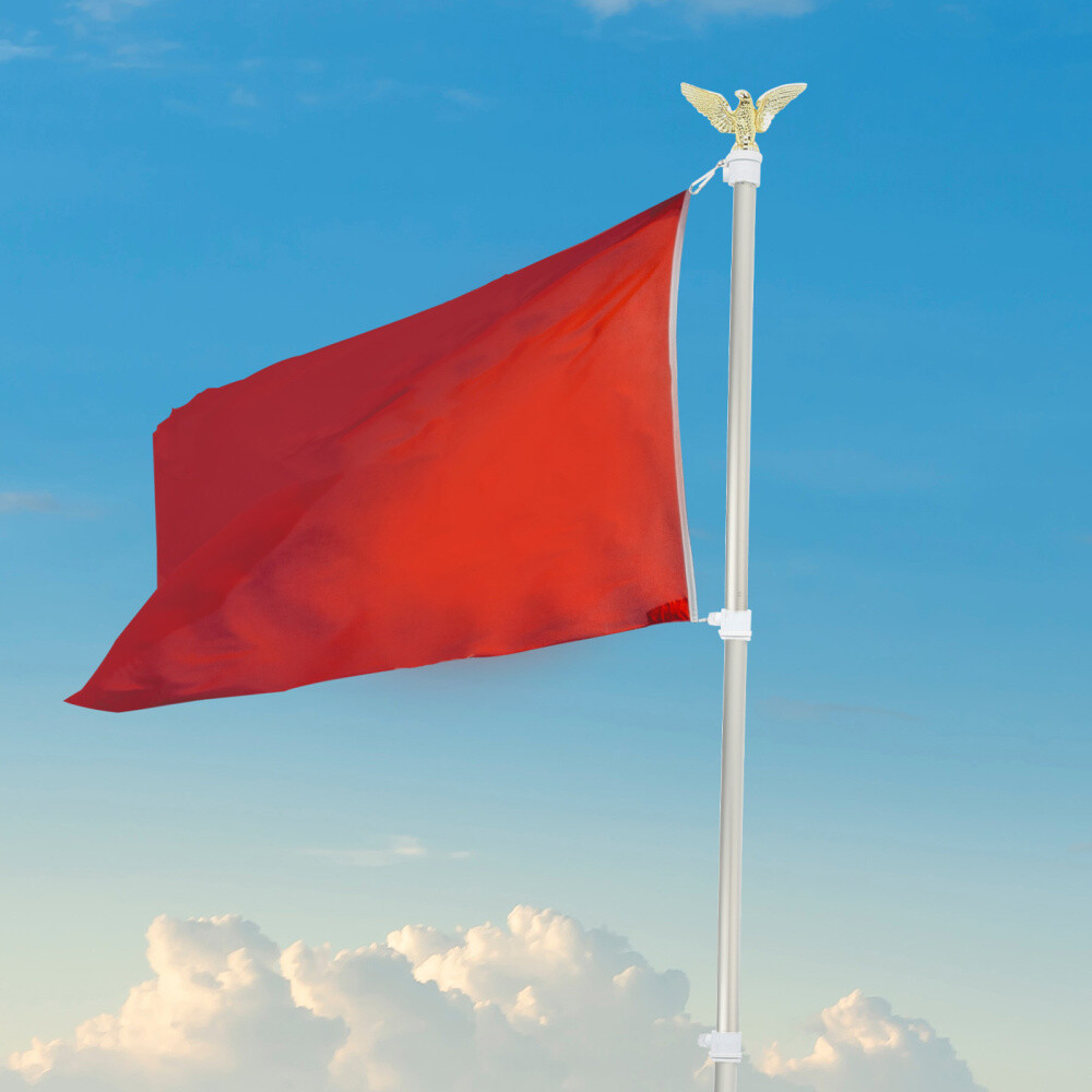 Practical Sturdy Detachable Useful Flag Pole House Wall Mount Flag Pole ...