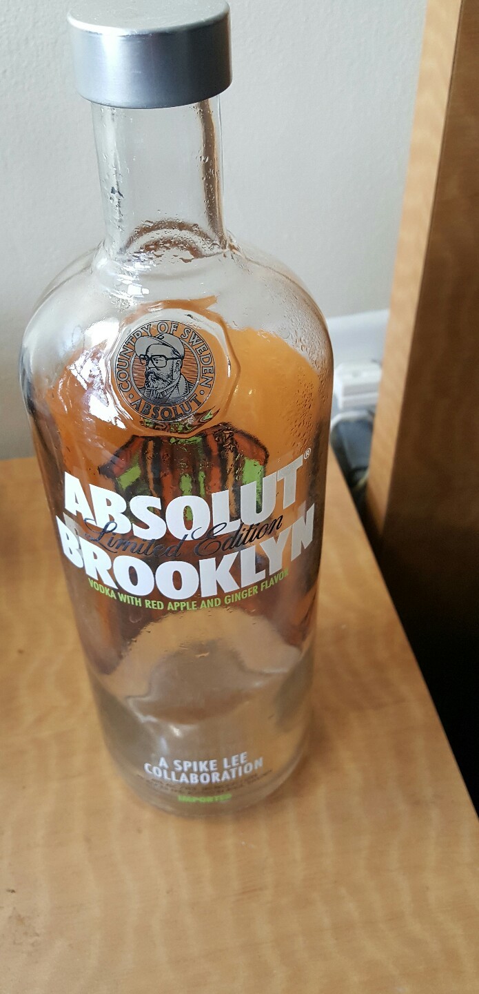 Absolut Brooklyn Limited Edition Spike Lee Collaboration Bottle | eBay