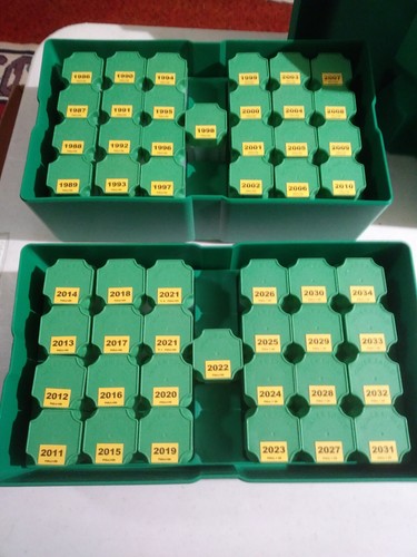 2 - Empty U.S MINT Monster Boxes For AMERICAN SILVER EAGLE & 50 ...