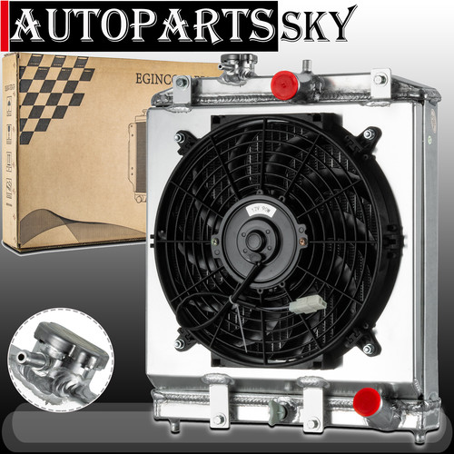 1290 2 Row Radiator Shroud Fan For 1992-2000 Honda Civic EK EG Integra ...