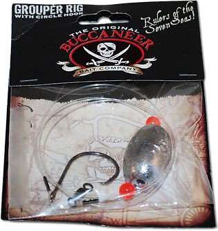 Buccaneer Grouper Pro Rigs with Circle Hooks | eBay