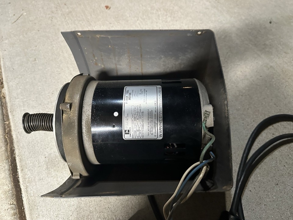 SHOPSMITH MOTOR & SHEAVE ASSEMBLY MARK V 500 510 520 VERY NICE smooth ...