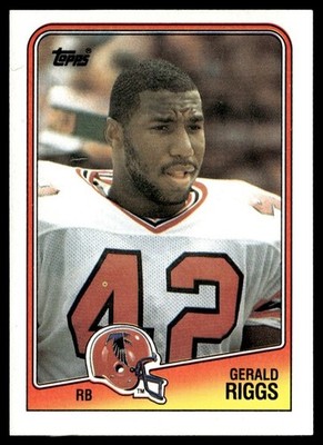 1988 Topps Gerald Riggs Atlanta Falcons #385 | eBay