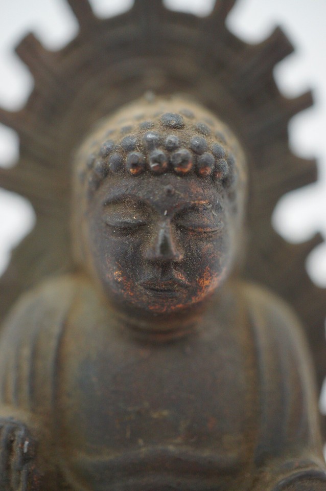 Japanese Buddha Figure Collection x3 Buddhist Art from Kyoto, Japan ...