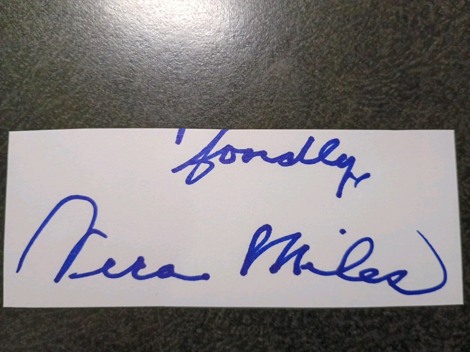 Vera Miles Hand Signed Autograph CUT + PHOTO - FAMOUS ACTRESS - PSYCHO ...
