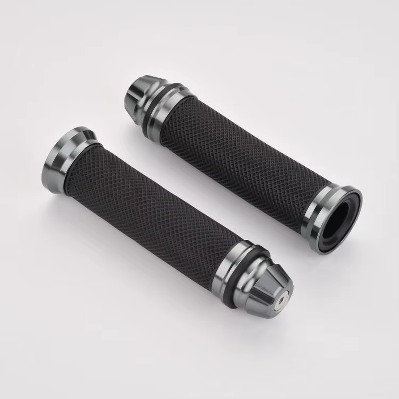 1Pairs Anti-Slip Motorcycle Grips Hand Handlebar Bar Grips Bicycle ...